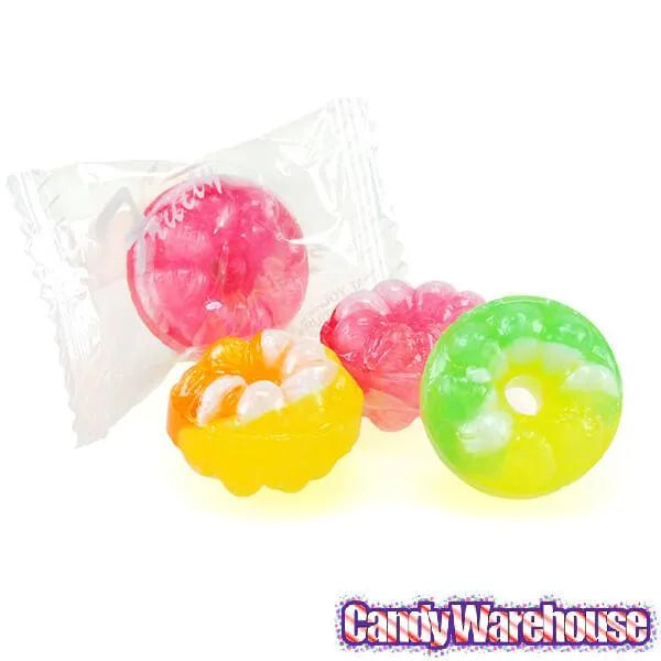 Tiny Bundt Cake Fruity Hard Candy Circles: 18-Piece Bag | Candy Warehouse