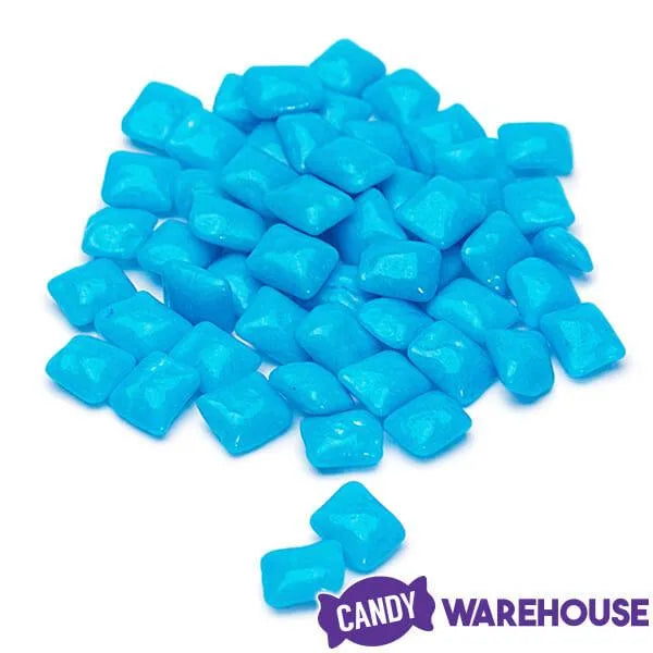 Tiny Chicle Squares Chewing Gum - Blue: 1.5LB Jar | Candy Warehouse
