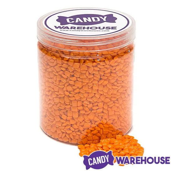 Tiny Chicle Squares Chewing Gum - Orange: 1.5LB Jar | Candy Warehouse