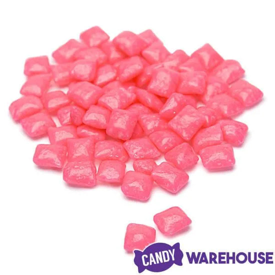 Tiny Chicle Squares Chewing Gum - Pink: 1.5LB Jar | Candy Warehouse