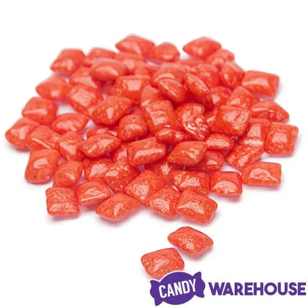Tiny Chicle Squares Chewing Gum - Red: 1.5LB Jar | Candy Warehouse