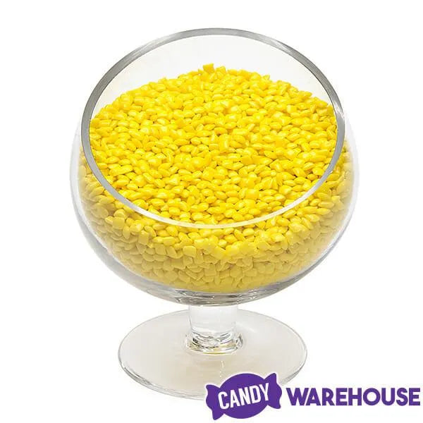 Tiny Chicle Squares Chewing Gum - Yellow: 1.5LB Jar | Candy Warehouse