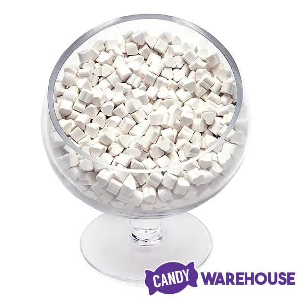 Tiny Sugar Candy Hearts - White: 1.5LB Jar | Candy Warehouse