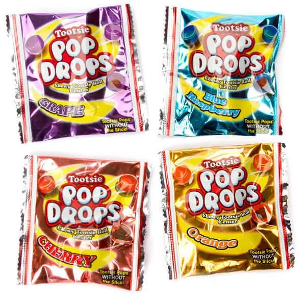 Tootsie Pop Drops Snack Size Packs: 25-Piece Bag – Candy Warehouse