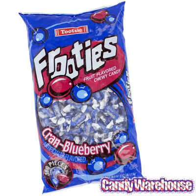 Tootsie Roll Frooties Candy - Cran-Blueberry: 360-Piece Bag – Candy ...