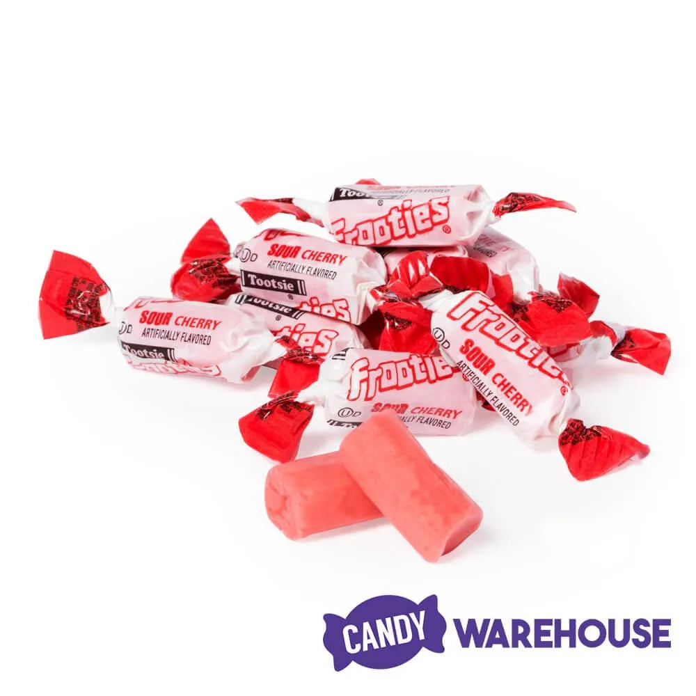 Tootsie Roll Frooties Candy - Sour Cherry: 360-Piece Bag – Candy Warehouse