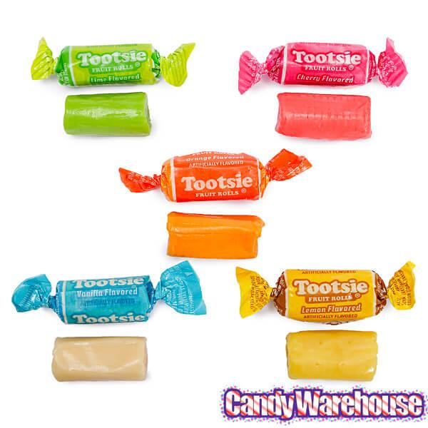 Tootsie Roll Fruit Rolls Candy: 30LB Case | Candy Warehouse