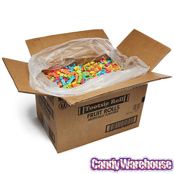 Tootsie Roll Fruit Rolls Candy: 30LB Case | Candy Warehouse