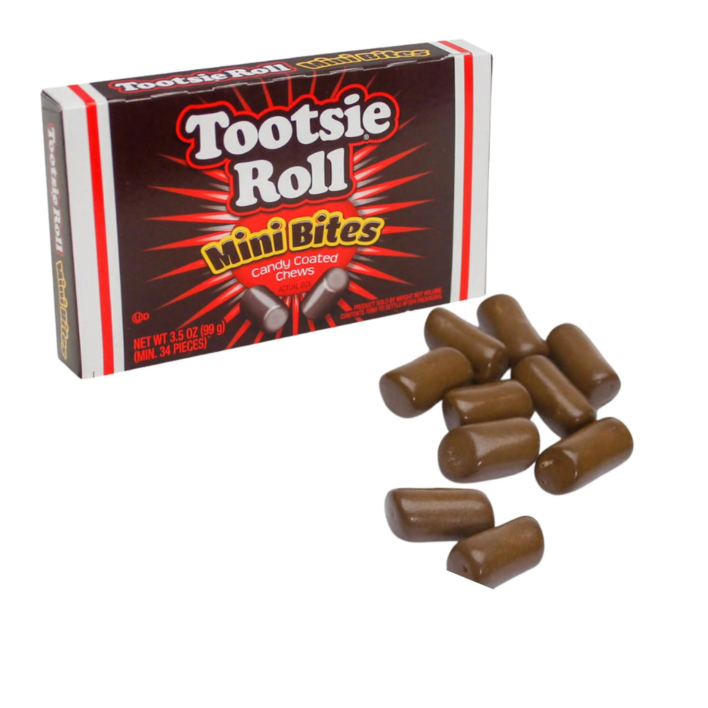 Tootsie Roll Mini Bites Theater Boxes: 12-Piece Box – Candy Warehouse