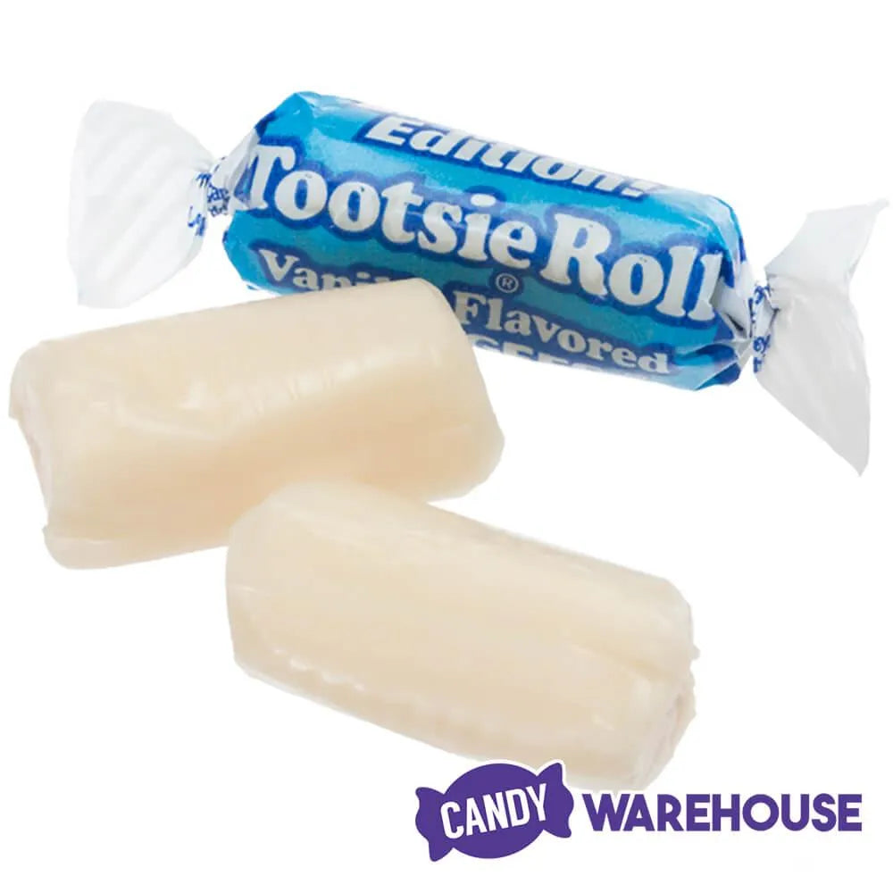 White Tootsie Roll Candy Giant Tootsie Roll Nostalgia Bars 24ct
