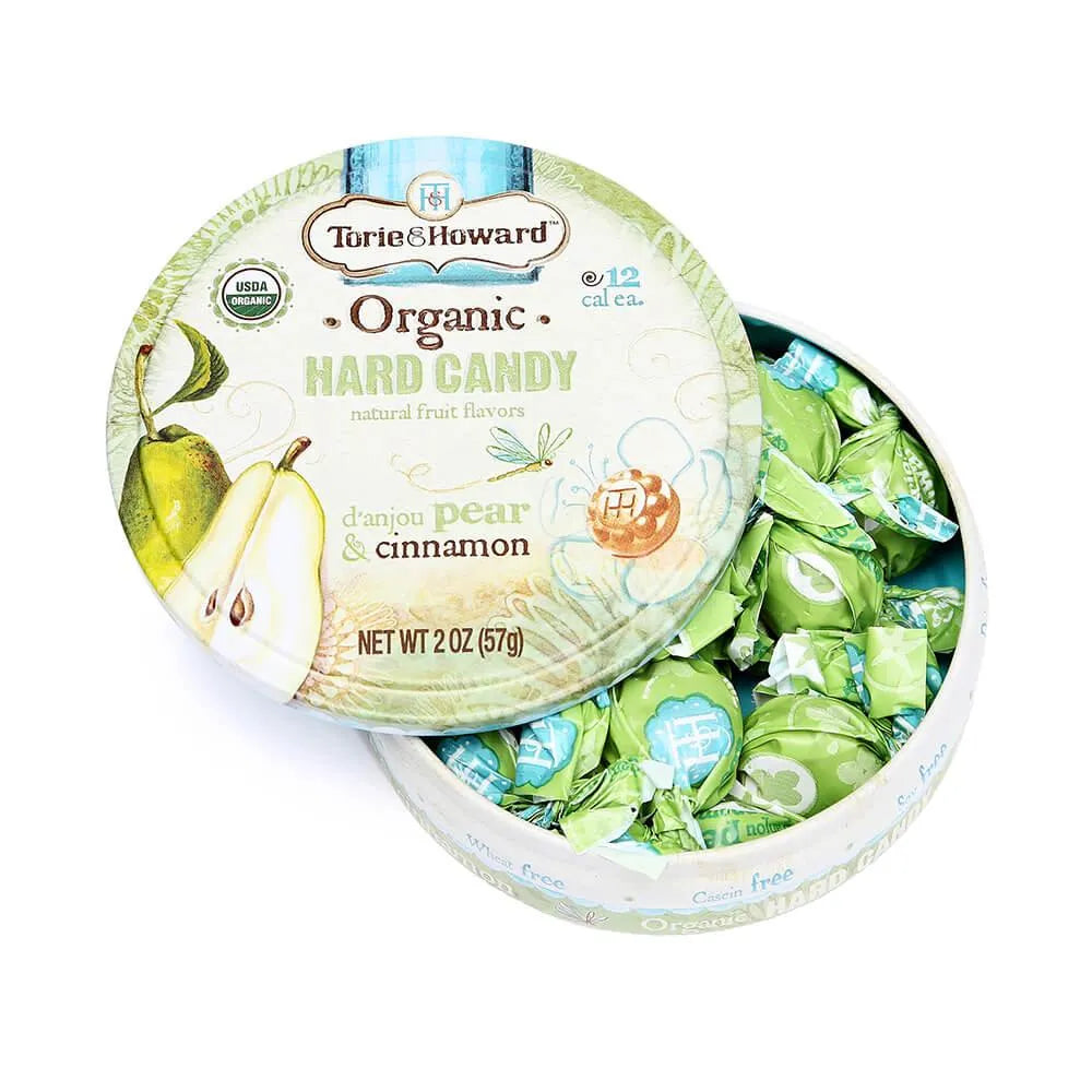 Torie and Howard Hard Candy Tins - D'anjou Pear & Cinnamon: 8-Piece Bo ...