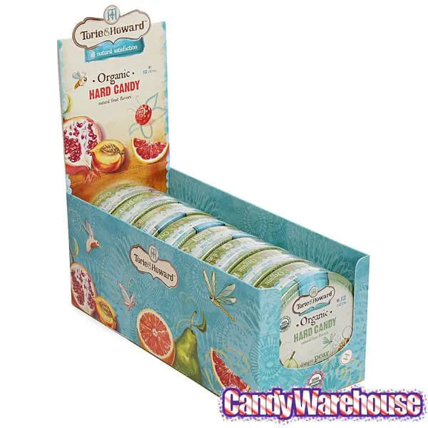 Torie and Howard Hard Candy Tins - D'anjou Pear & Cinnamon: 8-Piece Bo ...