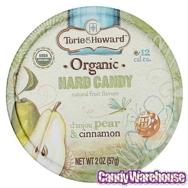 Torie and Howard Hard Candy Tins - D'anjou Pear & Cinnamon: 8-Piece Bo ...