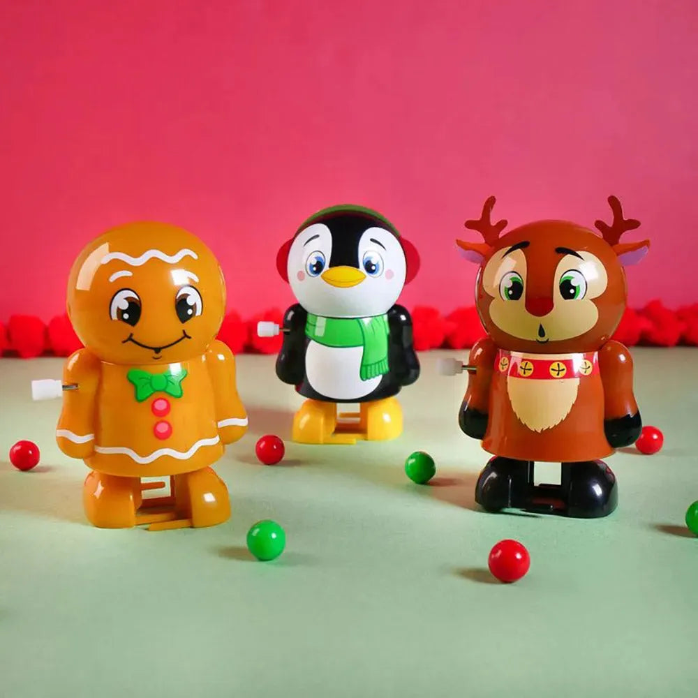 Treat Street Wind-up Holiday Candy Poopers: 8-Piece Set | Candy Warehouse