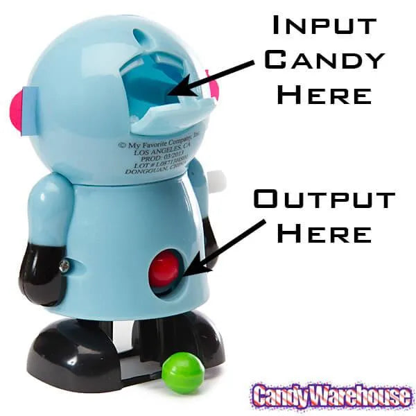 Treat Street Wind-up Robot Candy Poopers: 3-Piece Set | Candy Warehouse