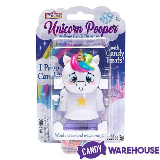 Treat Street Wind-up Unicorn Candy Poopers: 8-Piece Set | Candy Warehouse