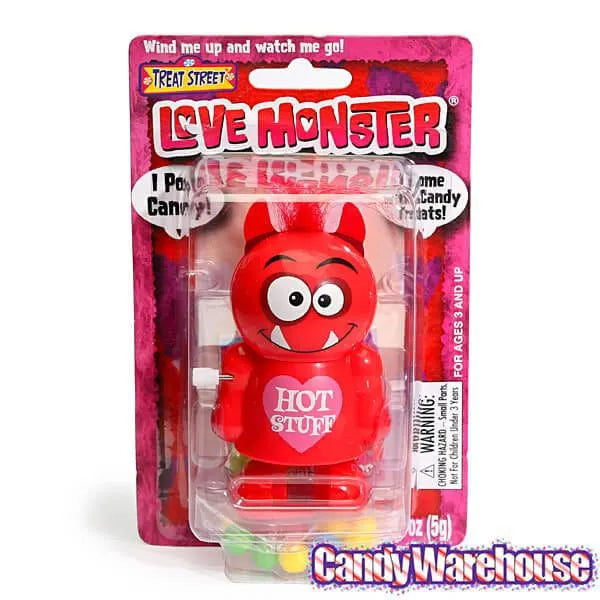 Treat Street Wind-up Valentine Love Monster Candy Poopers: 8-Piece Set ...