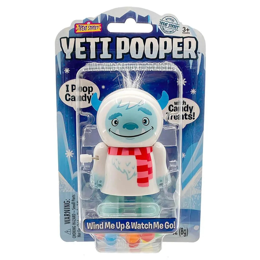 Treat Street Wind-Up Yeti Candy Poopers: 8-Piece Set | Candy Warehouse