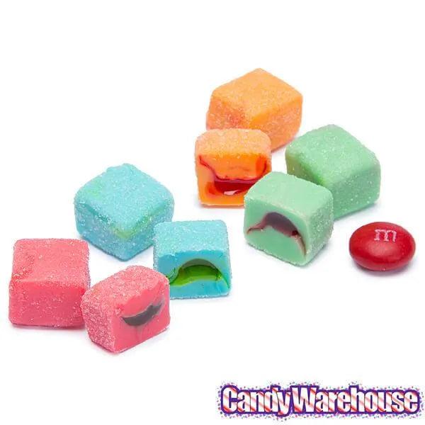 Trolli Sour Brite Blasts Gummy Juicy Exploding Candy Cubes: 3LB Box ...