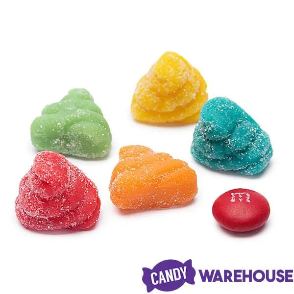 Trolli Sour Brite Gummy Reindeer Poop Candy: 2.5-Ounce Bag – Candy ...