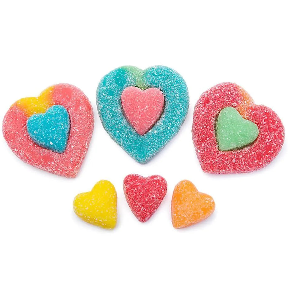 Trolli Sweet and Sour Mash Up Hearts Gummy Candy: 10-Ounce Bag – Candy ...