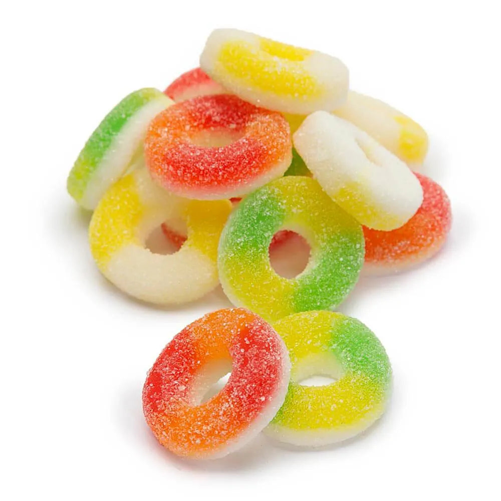 Trolli Tropic O's Assorted Gummy Rings Candy: 3LB Box – Candy Warehouse