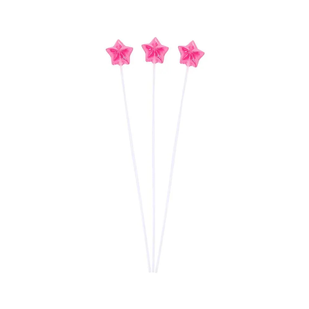 Twinkle Candy Star Lollipops - Pink: 120-Piece Bag – Candy Warehouse