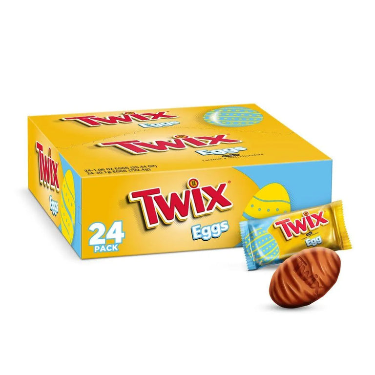 Twix Easter Eggs: 24-Piece Box – Candy Warehouse