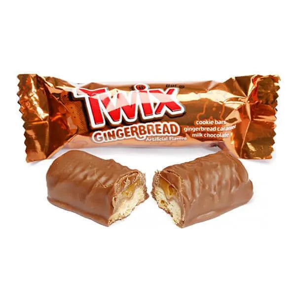 Twix Gingerbread Candy Bars: 10-Ounce Bag | Candy Warehouse