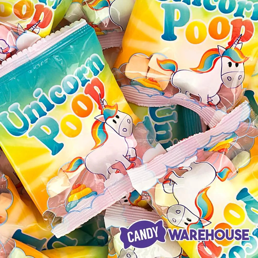 Unicorn Poop Candy Marshmallow Packs: 55-Piece Bag – Candy Warehouse