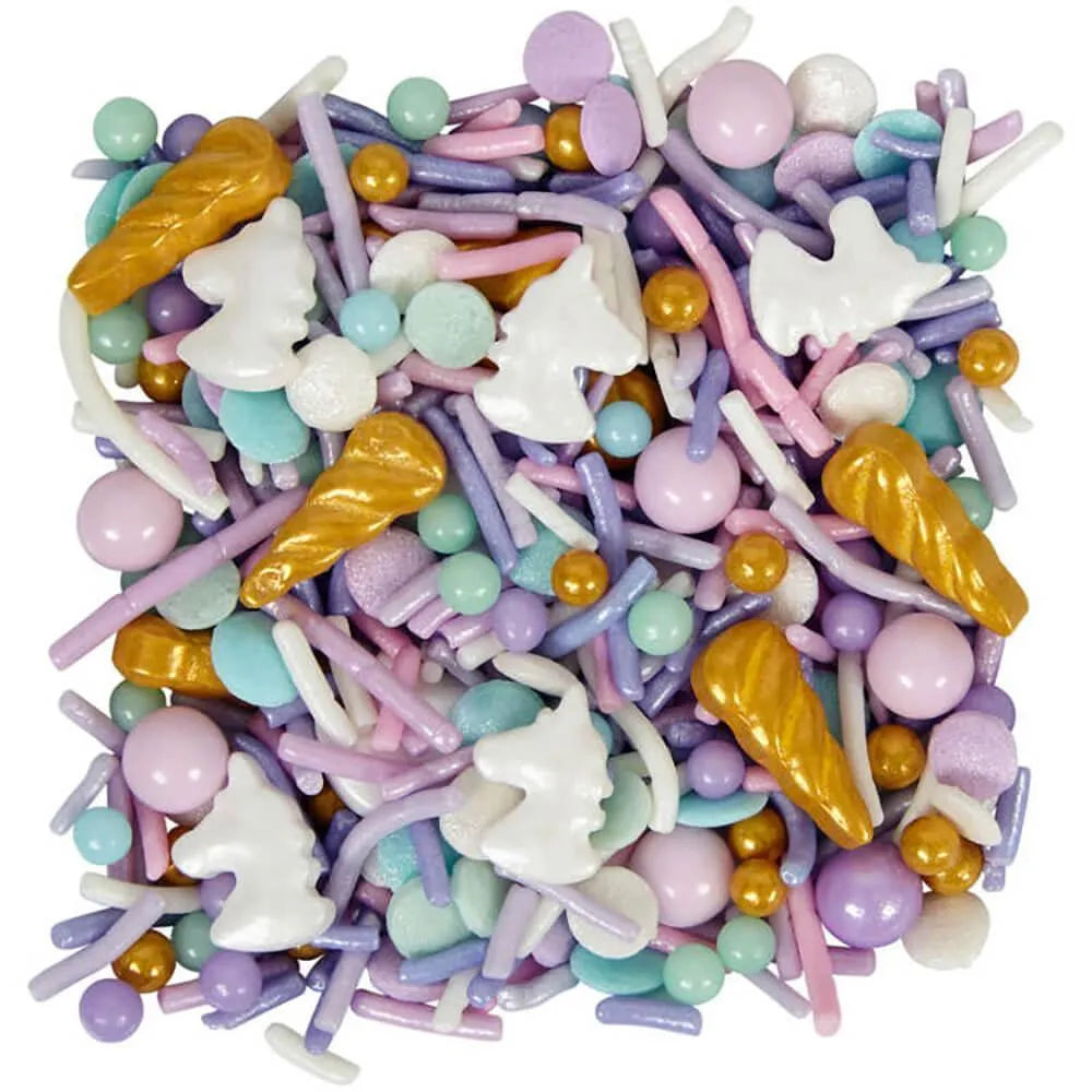 Unicorn Sprinkles Mix: 7.7-Ounce Bottle | Candy Warehouse