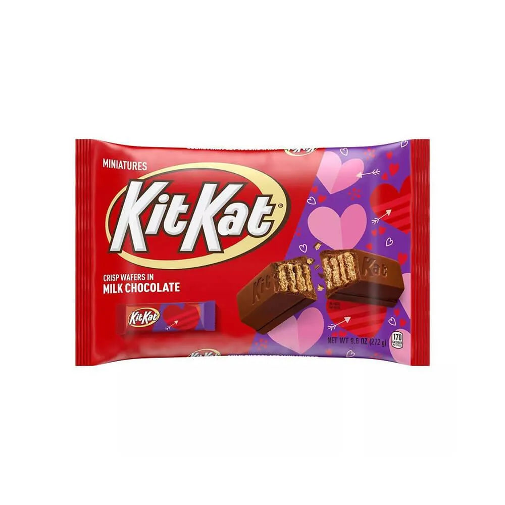 Valentine Kit Kat Minis Candy: 9.6-Ounce Bag – Candy Warehouse