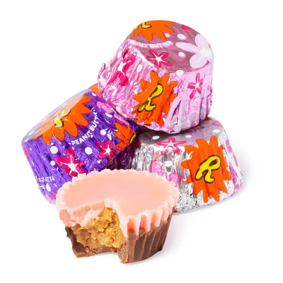 Valentine's Blossom Top Reese's Peanut Butter Cups: 9.3-Ounce Bag ...