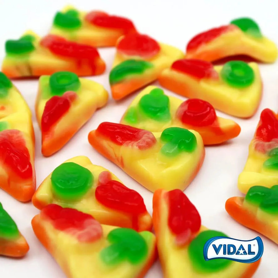 Vidal Gummy Pizza Slices: 1KG Bag | Candy Warehouse