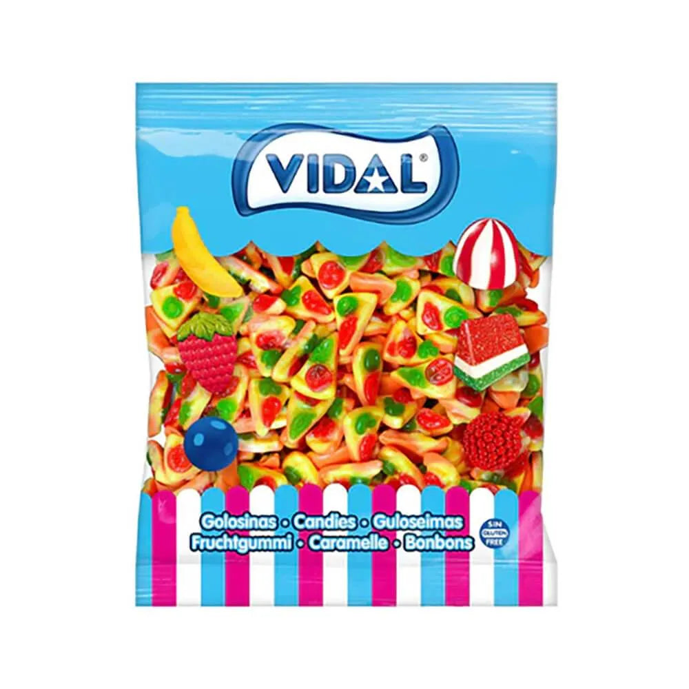 Vidal Gummy Pizza Slices: 1KG Bag – Candy Warehouse