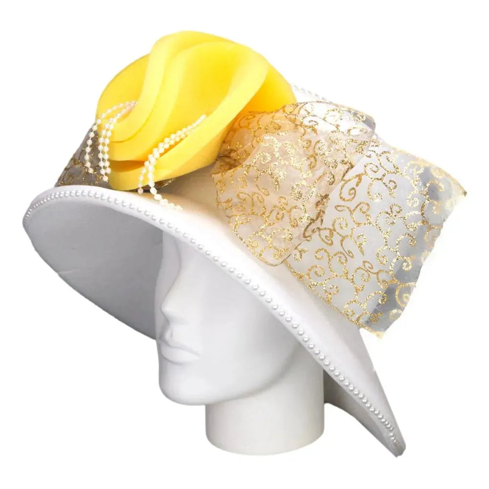 Vintage Round Flowers Hat – Candy Warehouse