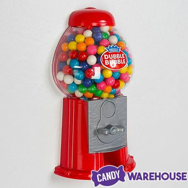 Wall Mounted 10.5-Inch Gumball Machine Dispenser with Gumballs | Candy ...