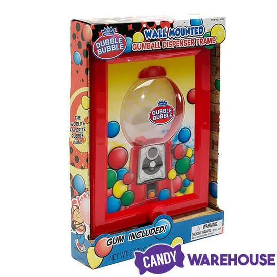 Wall Mounted Gumball Machine Dispenser Frame with Gumballs | Candy ...