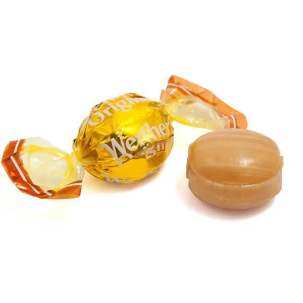 Werther's Original Creamy Caramel Filled Hard Candy 2.65 Peg Bags: 12 ...