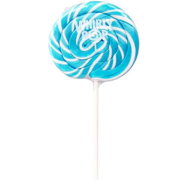 Whirly Pop 1.5-Ounce Swirl Suckers - Light Blue: 24-Piece Display ...