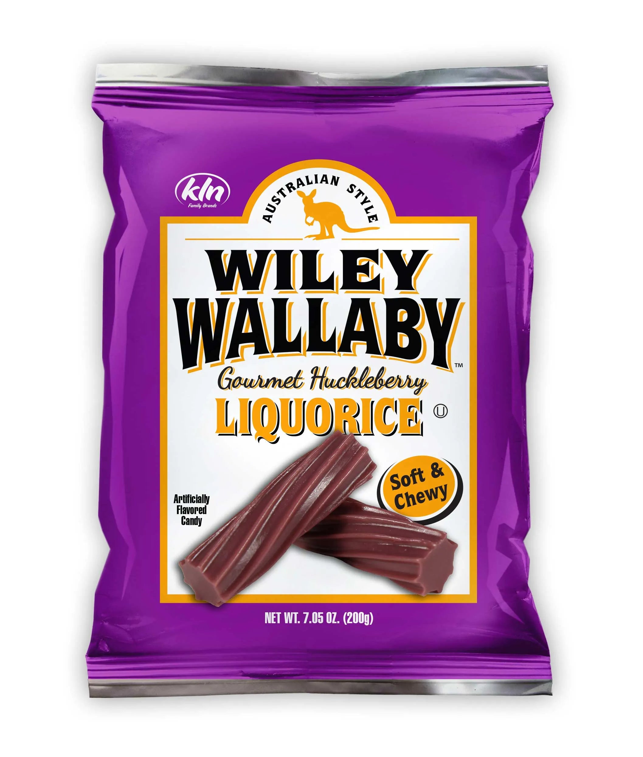 Wiley Wallaby Licorice Bites - Huckleberry Peg Bag: 12-Piece Case ...
