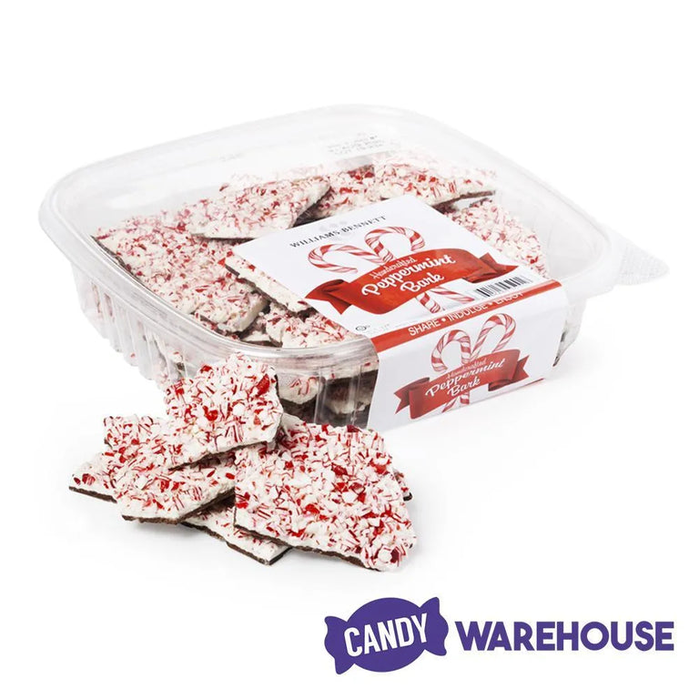 Williams Bennett Peppermint Bark: 24-Ounce Tub | Candy Warehouse