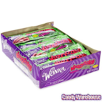 Wonka KazoOZles Candy Ropes - Strawberry Watermelon: 24-Piece Box ...