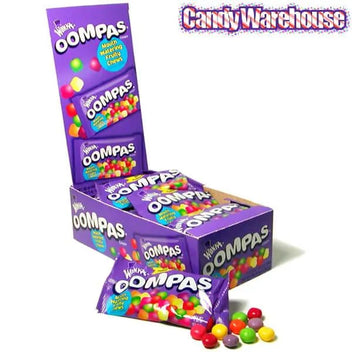 Wonka Oompas Candy Packs: 24-Piece Box – Candy Warehouse