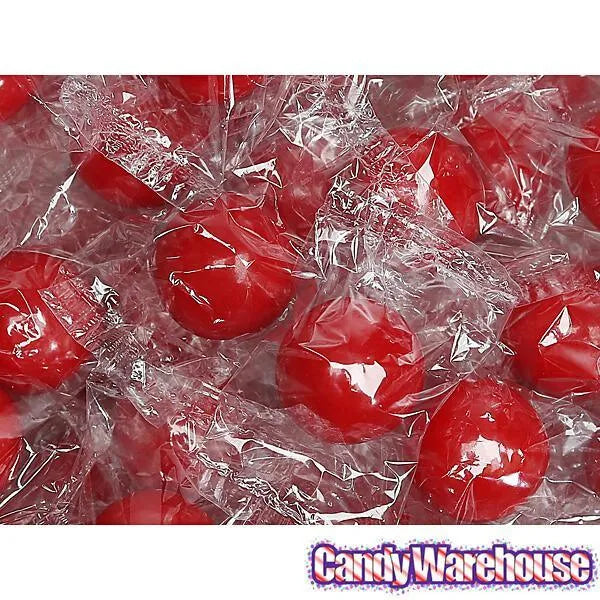 Wrapped 1-Inch Gumballs - Apple Red: 200-Piece Bag – Candy Warehouse