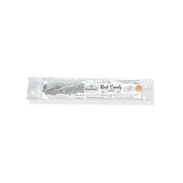 Wrapped Rock Candy Crystal Sticks - Silver: 120-Piece Case – Candy ...