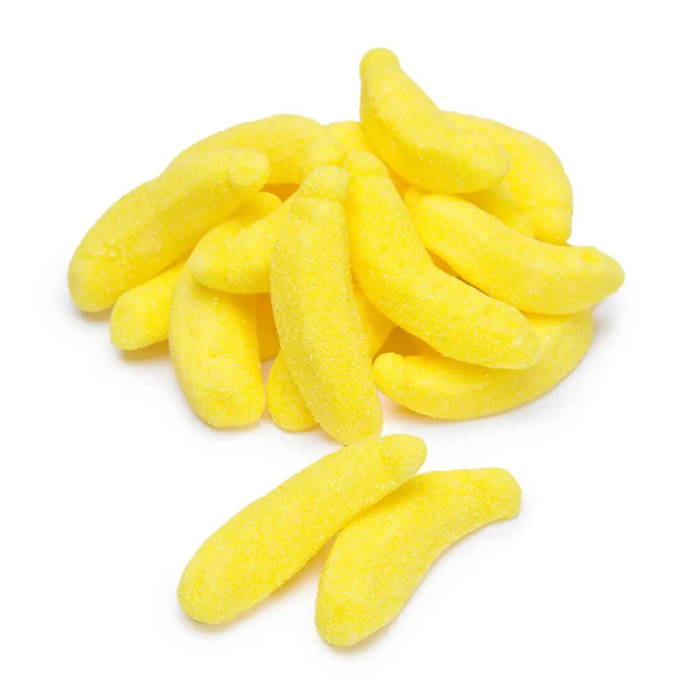 Yellow Gummy Bananas Candy: 2KG Bag – Candy Warehouse