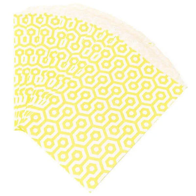 Yellow Honeycomb Candy Bags: 25-Piece Pack – Candy Warehouse
