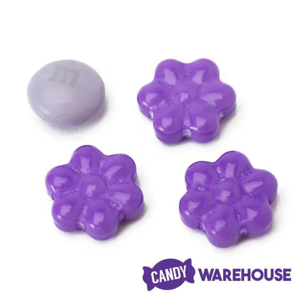YumJunkie Candy Flowers - Purple: 5LB Bag | Candy Warehouse