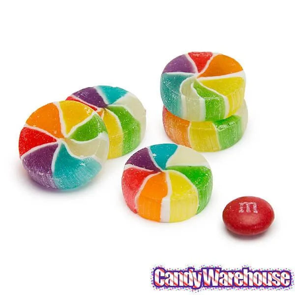 YumJunkie Rainbow Vortex Wheels Hard Candy: 5LB Bag – Candy Warehouse